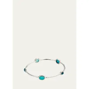 Ippolita 925 Rock Candy Wonderland Sterling Bangle Bracelet - Multi