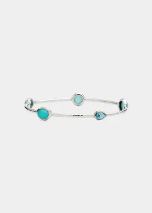 Ippolita Ippolita 925 Rock Candy Wonderland Sterling Silver Bangle Bracelet Waterfall