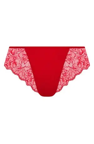 Elomi Brianna Lace & Mesh Thong