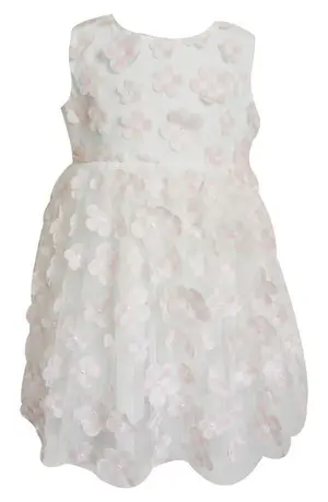 POPATU 3d Flower Tulle Dress