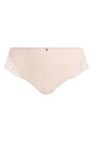 Elomi Priya Full Figure Brazilian Briefs - Vanilla