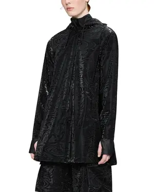 Rains Hooded A-line Jacket - Amp