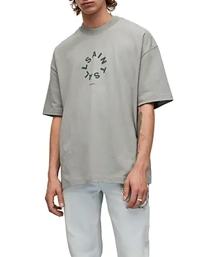 ALLSAINTS Tierra Graphic Tee Leaf Green