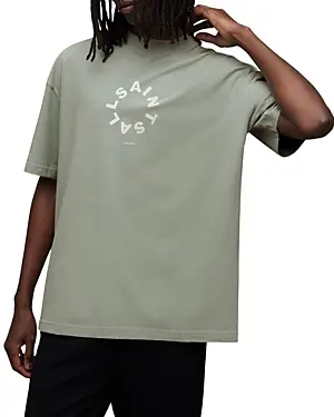 ALLSAINTS Tierra Graphic Tee Liberty Green