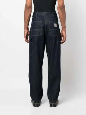 Carhartt Work In Progress Single Knee Jeans - Blue