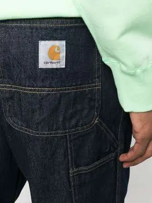 Carhartt Work In Progress Single Knee Jeans - Blue