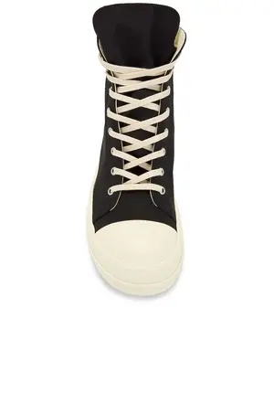 Rick Owens High-top Sneakers With Pentagram Embroidery