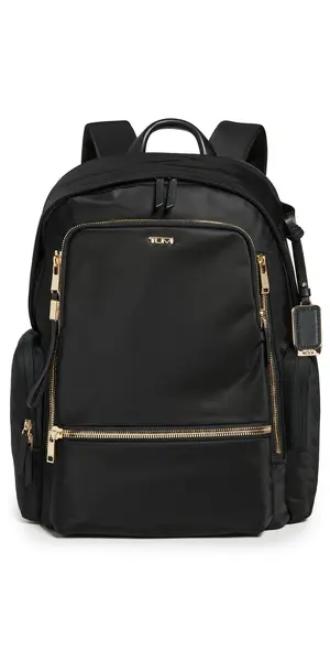 Tumi Celina Backpack - Black/gold