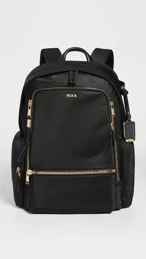Tumi Celina Backpack - Black/gold