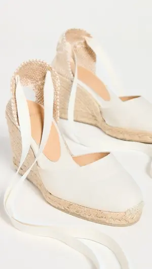 CastaÑer Carina Canvas Espadrilles - White