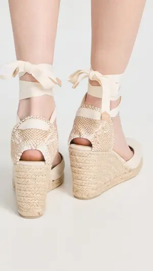 CastaÑer Carina Canvas Espadrilles - White