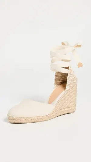 CastaÑer Carina Canvas Espadrilles - White