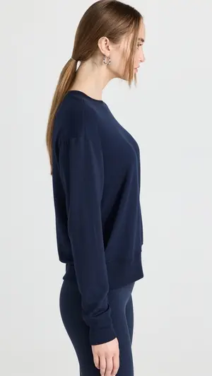 Splits59 Sonja Fleece Sweatshirt - Indigo