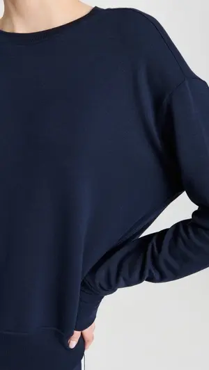Splits59 Sonja Fleece Sweatshirt - Indigo