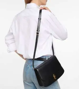 THE ROW Sofia Leather Shoulder Bag