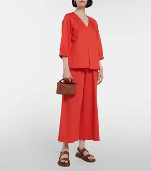 Max Mara Pordoi Cotton Blouse