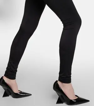 Attico Ruby Halterneck High-rise Slim Pants