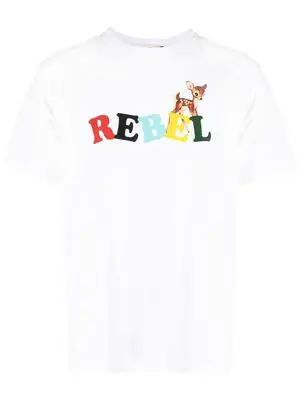 Undercover Cartoon-print Cotton T-shirt
