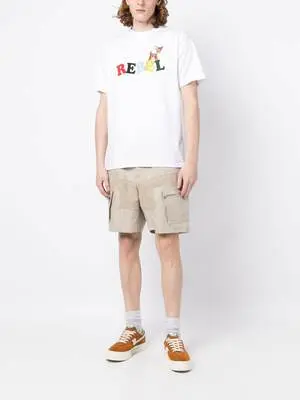 Undercover Cartoon-print Cotton T-shirt