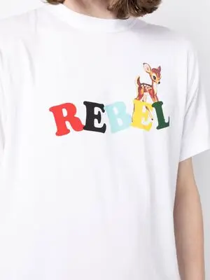 Undercover Cartoon-print Cotton T-shirt