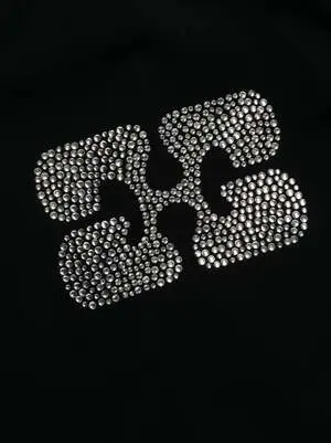GANNI Diamanté Embellished Swimsuit