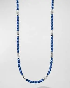 Lagos LAGOS Sterling Silver Beaded Necklace Silver