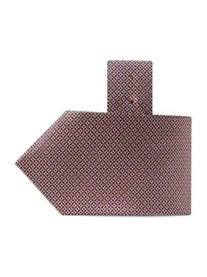 Stefano Ricci Luxury Printed Silk Tie Beige