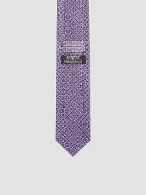 Stefano Ricci Luxury Woven Silk Tie - Brown