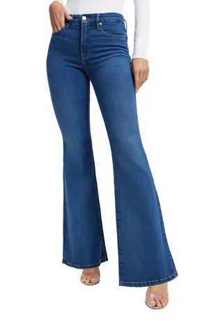 Good American Good Legs Flare Jeans