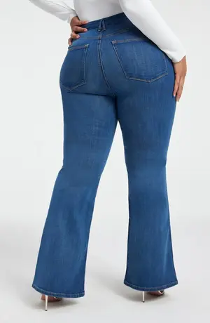 Good American Good Legs Flare Jeans