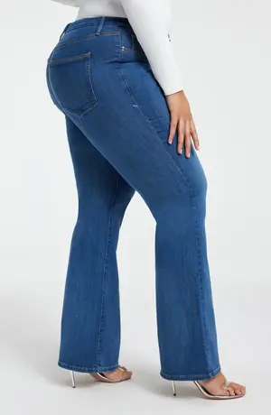Good American Good Legs Flare Jeans