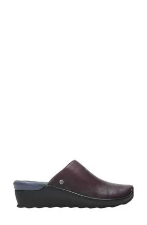 WOLKY Go Wedge Clog - Bordo
