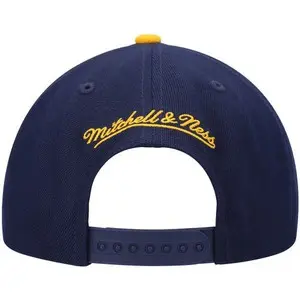 Mitchell & Ness Gold Golden State Warriors Hardwood Classics Team Two-tone 2.0 Snapback Hat