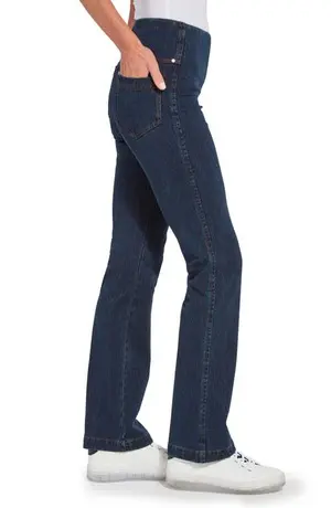 Lyssé Essentials High Waist Bootcut Pants - Indigo