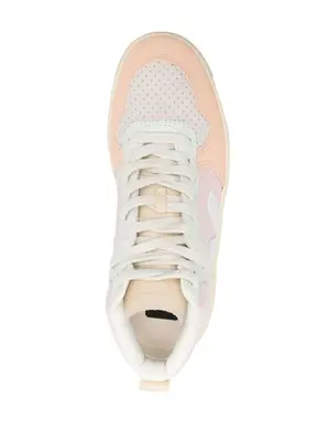 VEJA V-15 Leather Sneakers - Pink