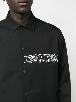 Junya Watanabe Keith Haring-print Shirt Jacket