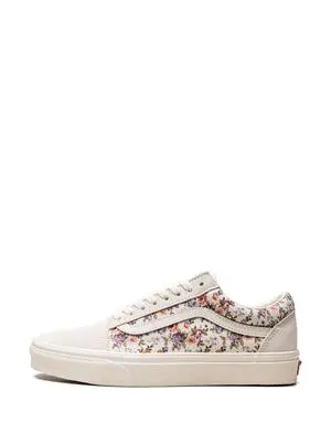 VANS Old Skool Vintage Floral Sneakers - Neutrals