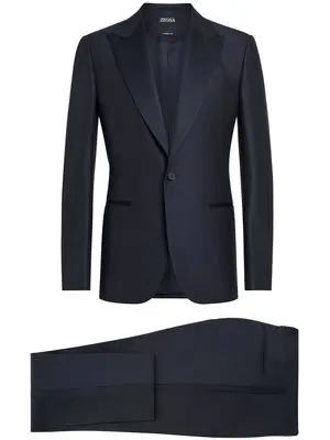 Zegna Single-breasted Peak-lapel Suit