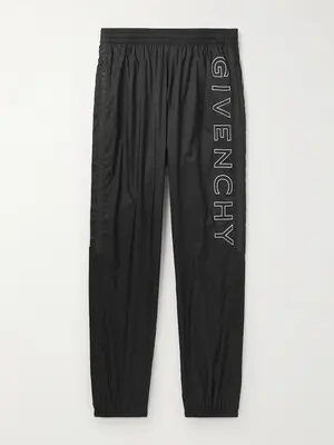 Givenchy Tapered Logo-print Shell Track Pants