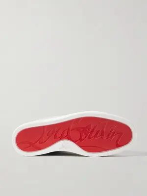 CHRISTIAN LOUBOUTIN Rantulow Lace Up Sneakers - Gray