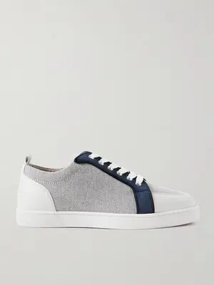 CHRISTIAN LOUBOUTIN Rantulow Lace Up Sneakers - Gray