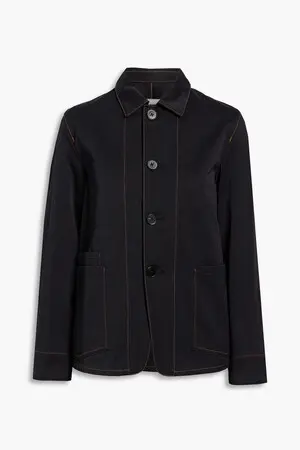 JIL SANDER Topstitched Denim Jacket
