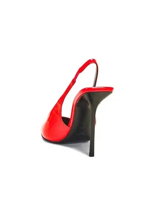 Saint Laurent Paloma Slingback Pump - Highlighter Coral