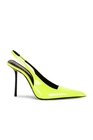 Neon Yellow Pumps