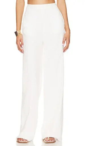 Tularosa Dakota Wide Leg Pants - White