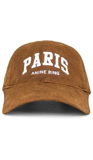 Anine Bing Paris Embroidered-Logo Bucket Hat Nicks Bucket Hat – Shadow Blue – Maman Boutique main image 4