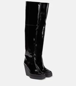 GIA BORGHINI Gia 31 Over-the-knee Boots - Black