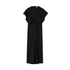 TOTEME Toteme Slouch Waist Dress Black 200