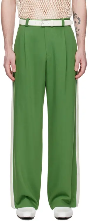Ahluwalia Ahluwalia Green Grove Trousers - Green