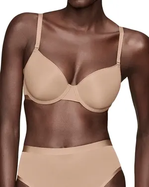 CUUP The Demi Spacer & Mesh Bra - Taupe